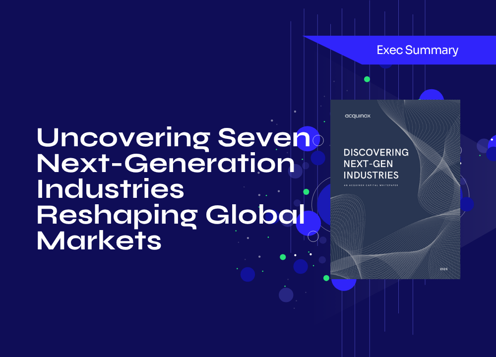 Uncovering Seven Next-Generation Industries Reshaping Global Markets ...